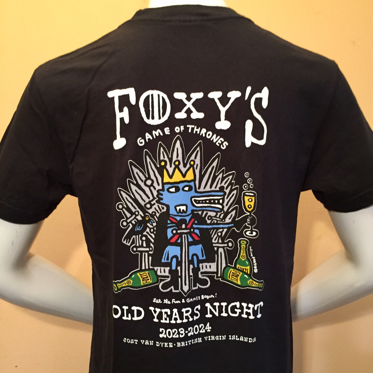 xFoxy's Old Year's Night 23-24 'Game of Thrones' Short Sleeve Tee ...